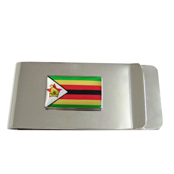 Kiola Designs | Accessories | Zimbabwe Flag Money Clip | Poshmark